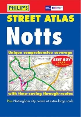 Philips Street Atlas Nottinghamshire (Ordnance Survey/ Philips Street ...