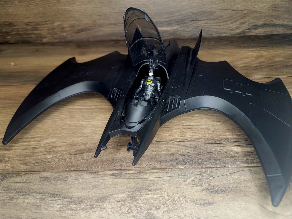 Batman DC Comics The Flash Movie Spin Master Batwing With 4" Batman | eBay