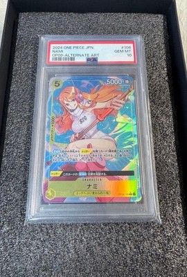 PSA10 Nami OP08-106 SR-P Alt Art Two Legends One Piece Card JP | eBay