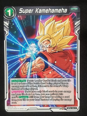 Super Kamehameha - Bandai DBSCG Dragon Ball Super Mythic Booster BT8 ...