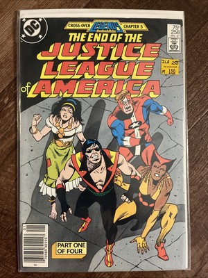 Justice League of America #258 Newsstand Variant DC Comics Copper Age ...