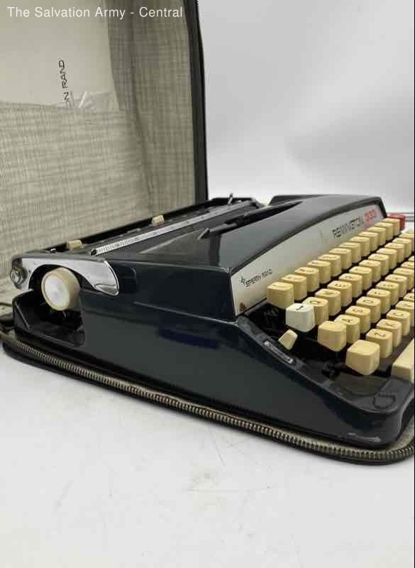 Remington 333 Retro Keys Manual Portable Typewriter With Travel Case | eBay