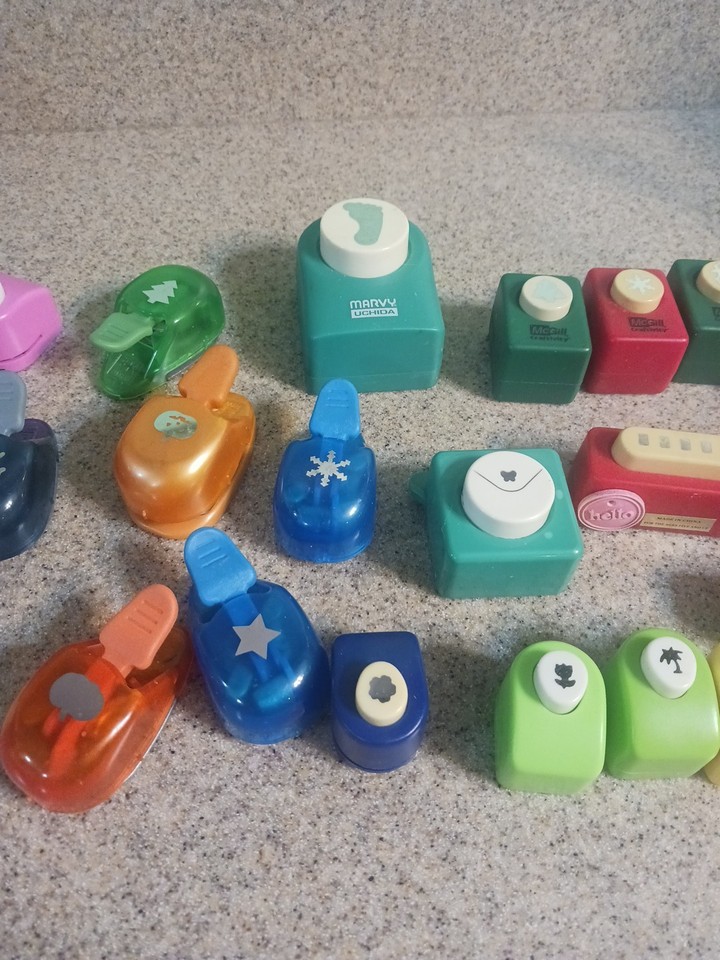 lot of McGill Craftivity And Other Paper Punches Christmas Halloween ...