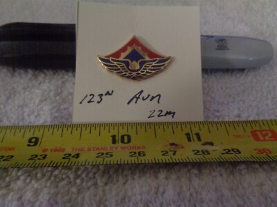 123rd Aviation 22M Unit Crest, DI, DUI (DRAW#T5) | eBay