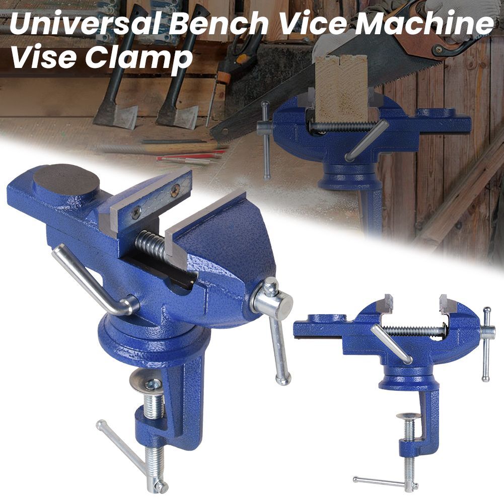 4/5/6 Inch 60mm Jaw Bench Vice Workshop Swivel Base Clamp Workbench ...