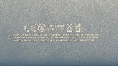 Amazon Fire HD 10 TG425K 13th Gen 2023 10.1" 3GB 64GB RAM WiFi 64GB ...