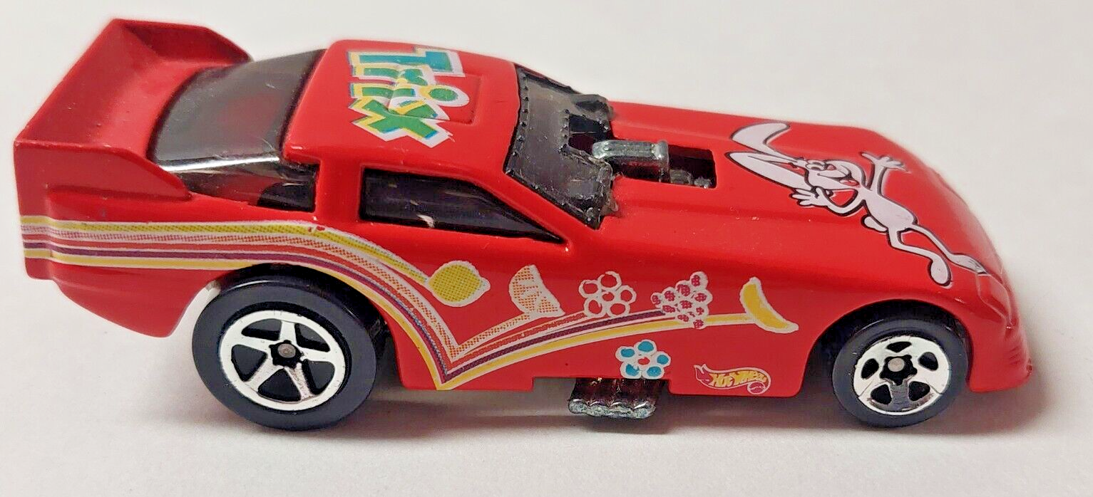 Hot Wheels TRIX Dragster Funny Car (1977) & Lucky Charms Corvette (1975 ...