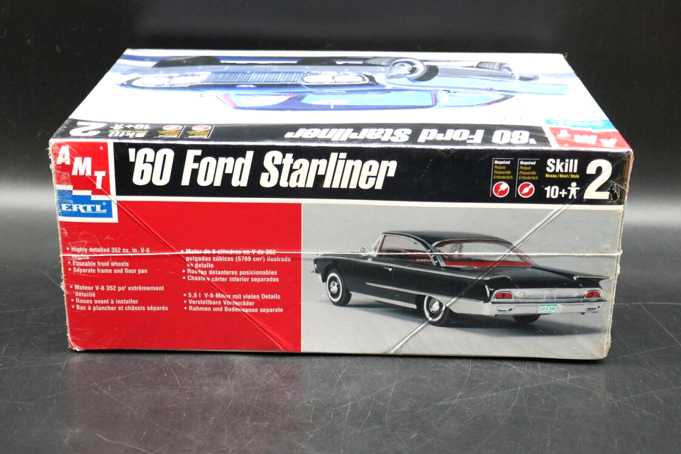 1:25 AMT ERTL 60 Ford Starliner Model Kit 30044 - New & Sealed | eBay