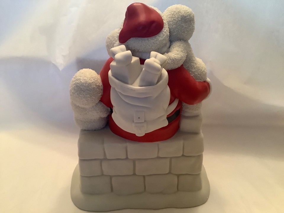 Dept. 56 Snowbabies Santa "And We've Been Really Good Too" 2001 8"Tall ...