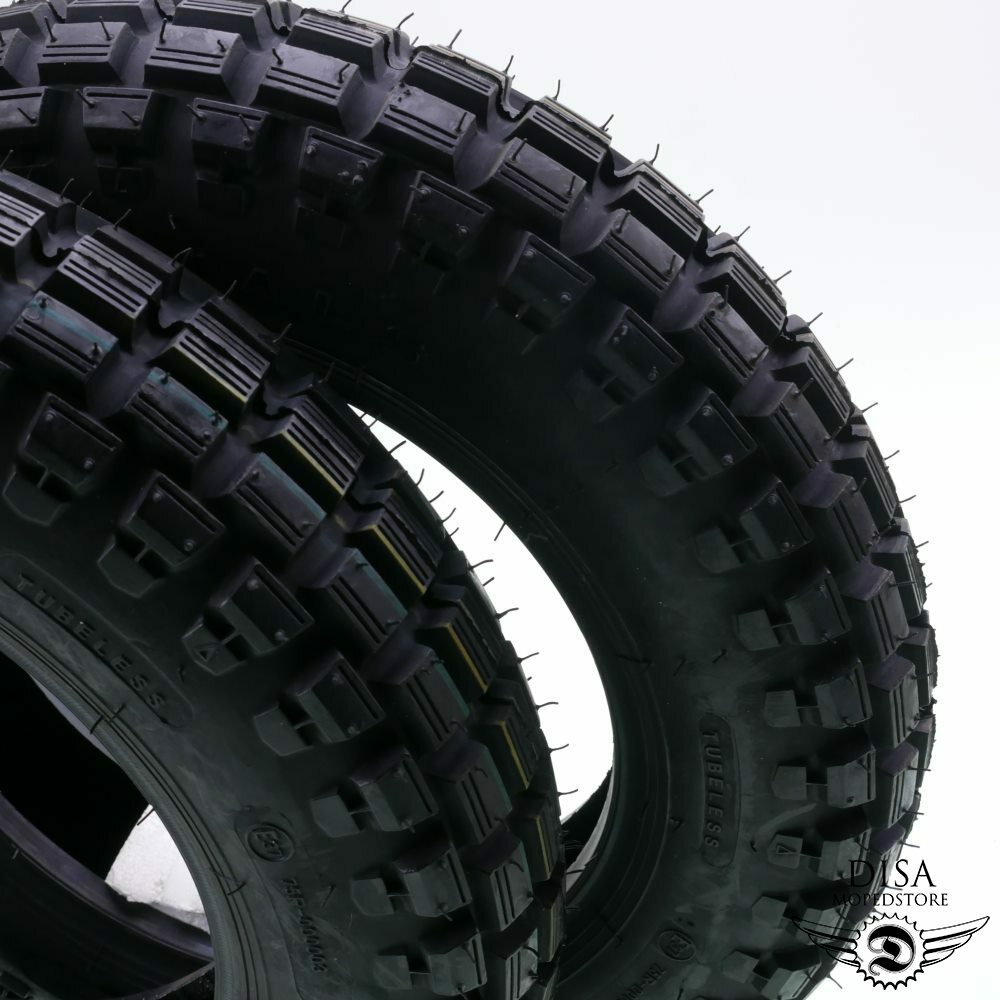 Gelände Reifen 3.50x10 Set für Piaggio Vespa Roller Honda Lead | eBay