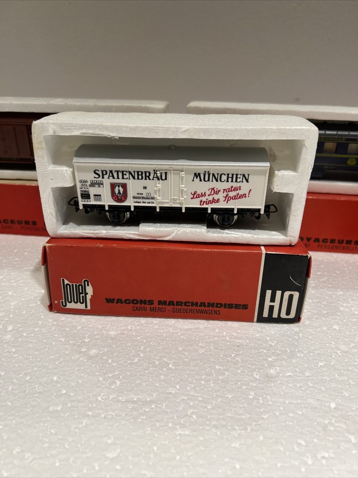 Vintage Jouef HO Scale French 708 Locomotive & Train Lot | eBay