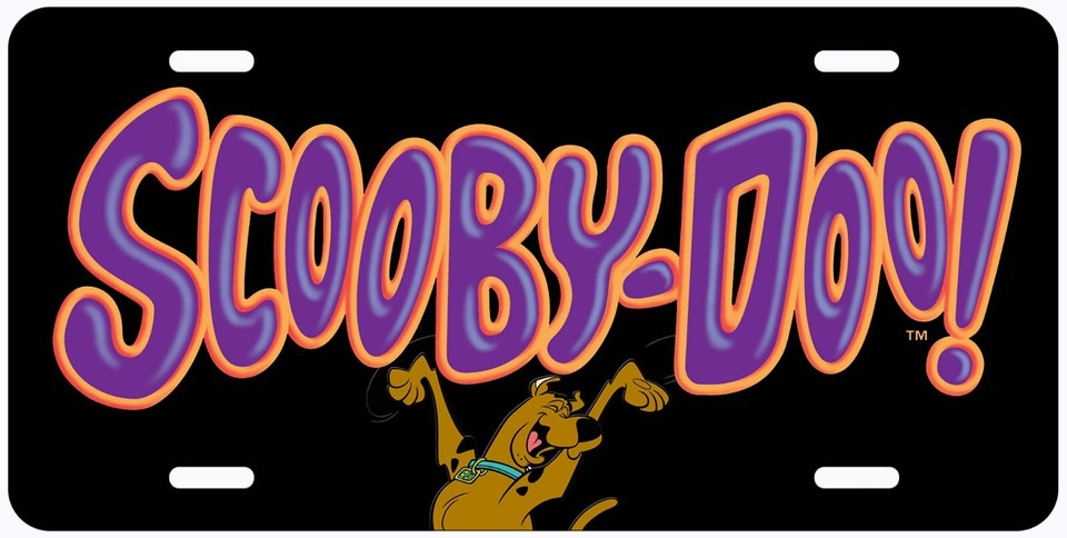Scooby Doo Novelty Auto Car License Plate | eBay