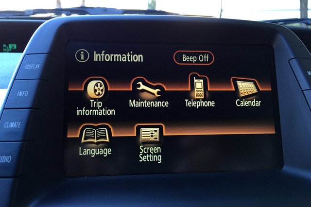 2006 2007 2008 2009 Toyota Prius Info Multi Information MFD Display ...