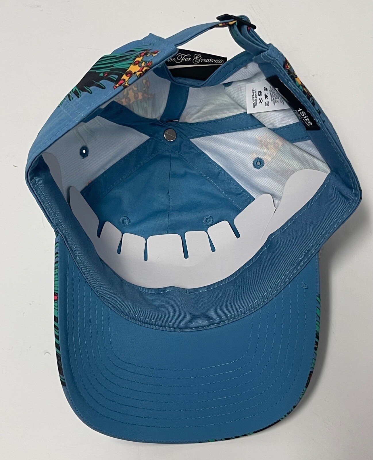 Nike Lebron James Heritage 86 Basketball Strapback Cap Hat (Blue/Green ...