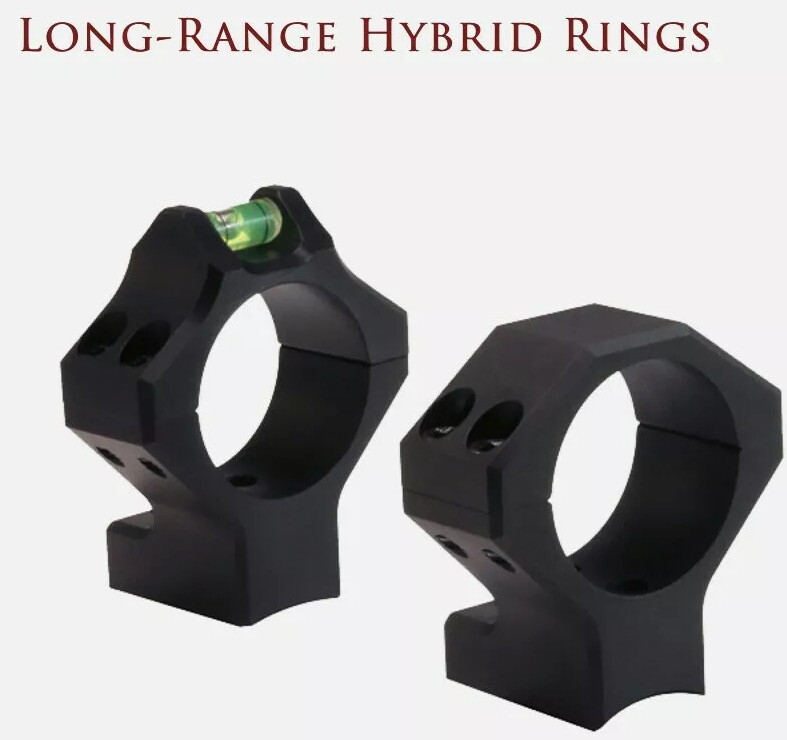 Remington 700 LA LONG Action One Piece 30mm Scope Rings Hawkins Hybrid ...