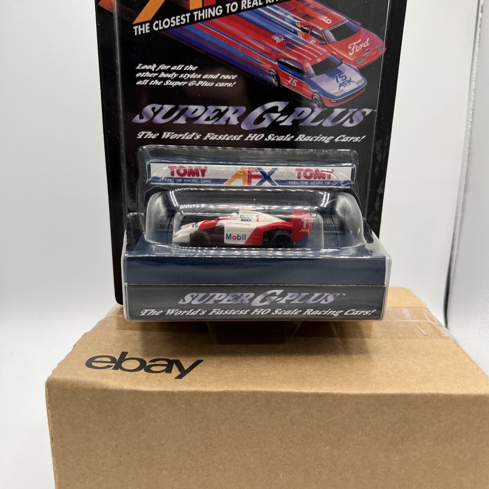AFX TOMY SUPER G-PLUS HIGH PERFORM HO SLOTCAR 8699 MOBILE #1 NIP | eBay