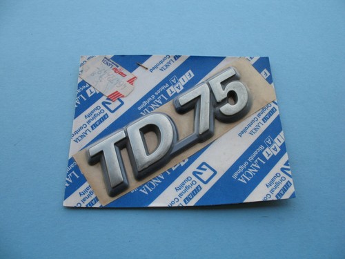 95 96 97 98 99 00 01 FIAT BRAVO BRAVA TD75 TD 75 EMBLEM LOGO BADGE SIGN ...