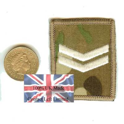 Neuf Crye Mtp Multicam Caporal - Crochet (Adhésif) Doublé - Ivoire Rang Patch | eBay