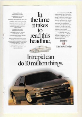 1995 Dodge Intrepid ES Sedan In The Time It Takes To Read This ...