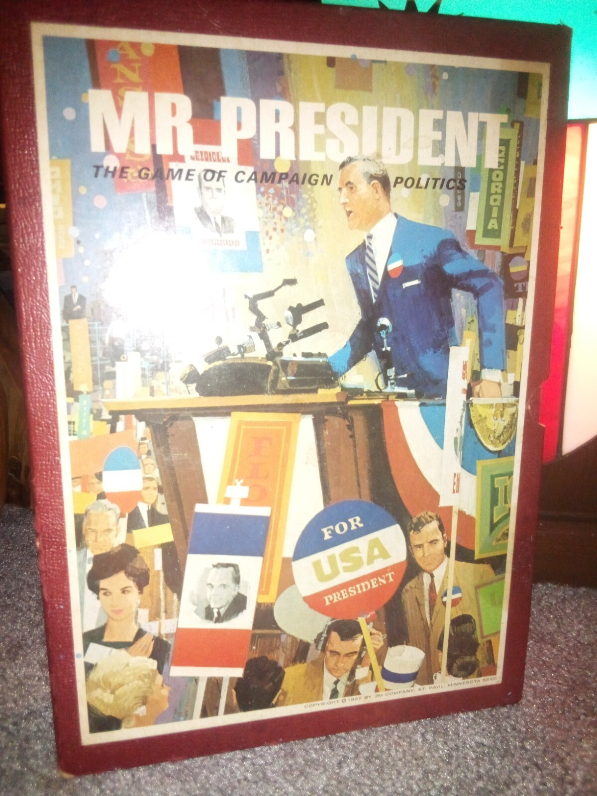 3M 1967 - MR PRESIDENT - Game of US Presidential Campaign Politics ...