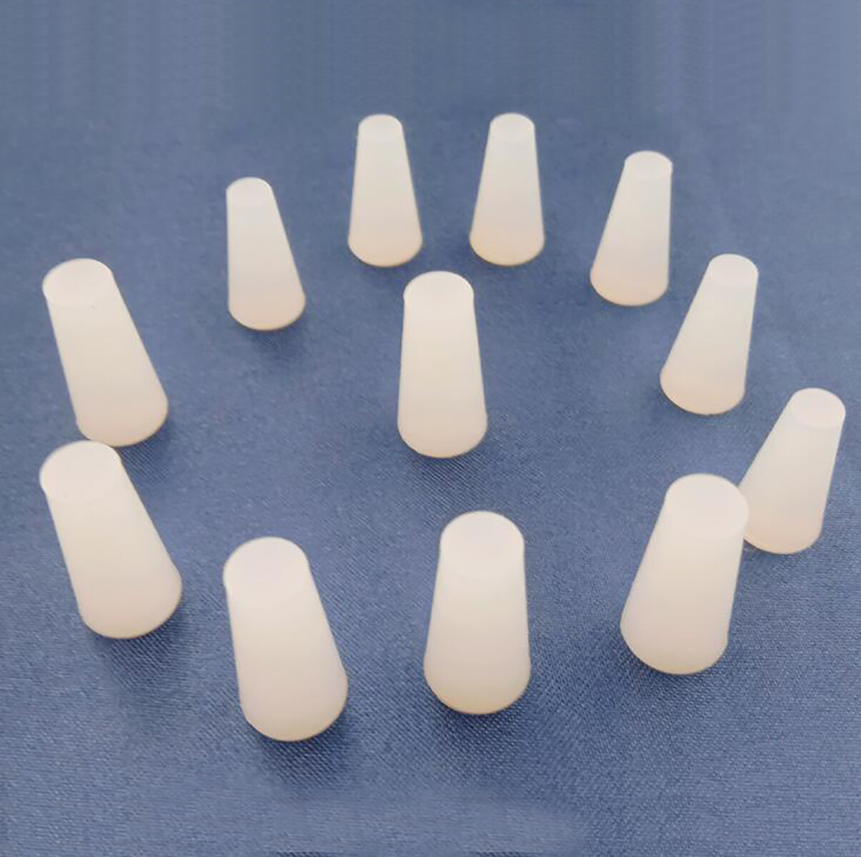 Silicone Rubber Conical Stopper Plugs Cone Sealing Bungs Ends Cover ...
