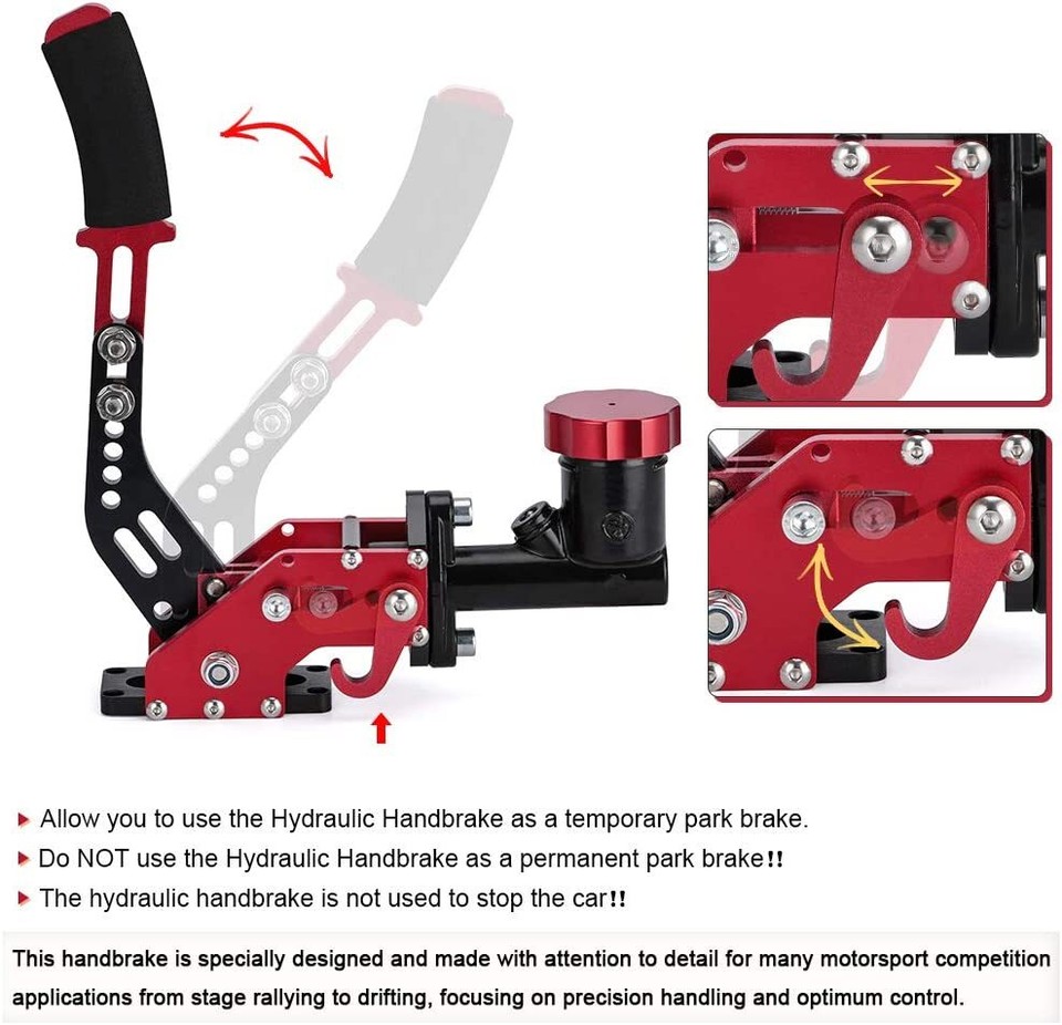 USA Racing Car Hydraulic E-Brake Drift Rally Lever Handbrake Gear with ...