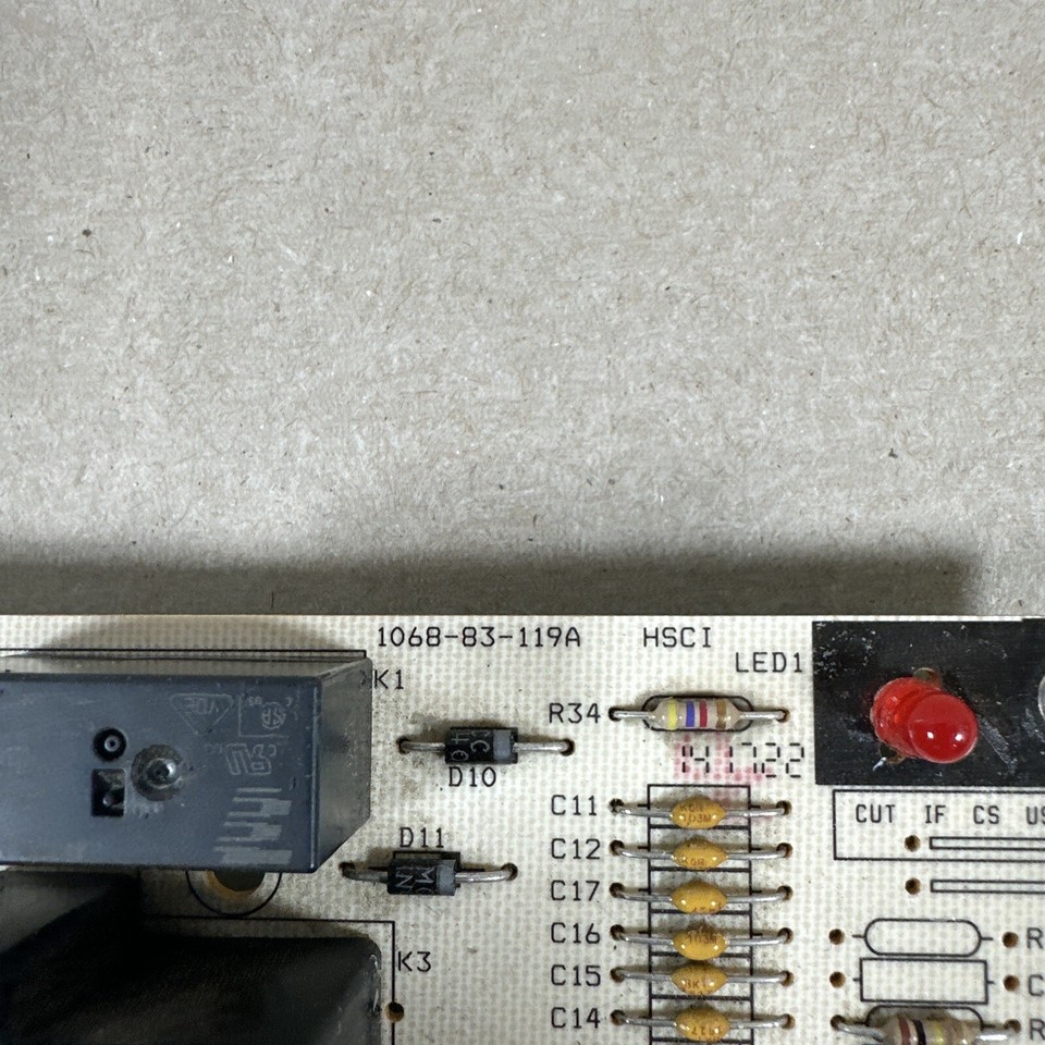 Carrier Bryant LH33WP003A Furnace Control Board 1068-83-119A. 1068-11 ...