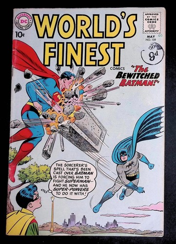 World's Finest #109 Silver Age DC Comics F | eBay