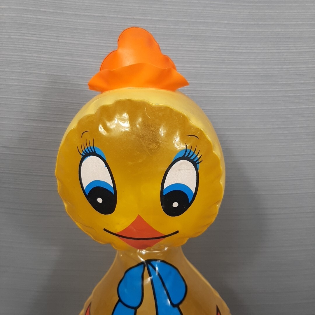 Vintage 12" Inflatable Duck Toy Weighted Wobble Baby Toy Taiwan | eBay