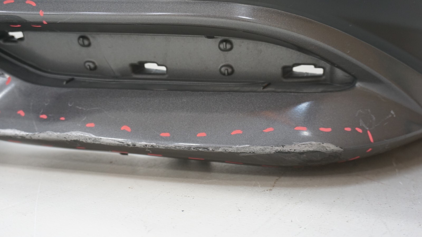 2016-2018 LEXUS RX450H HYBRID REAR LOWER BUMPER COVER VALANCE OEM 52108 ...