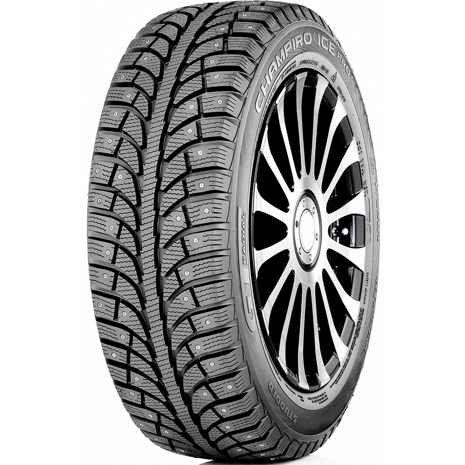 4 Tires GT Radial Champiro IcePro 205/55R16 94T XL (Studded) Snow ...