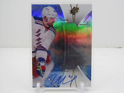 RICK NASH 2016-17 UD SPX SIGNATURE AUTOGRAPH AUTO #07/99! NEW YORK ...