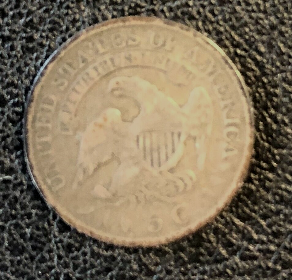 1832 Capped Bust Silver Half Dime Cents US Coin HARD COIN! | eBay