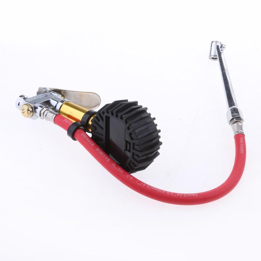 0-200PSI Digital Tyre Tire Air Pressure Gauge LCD Manometer Motorcycle ...