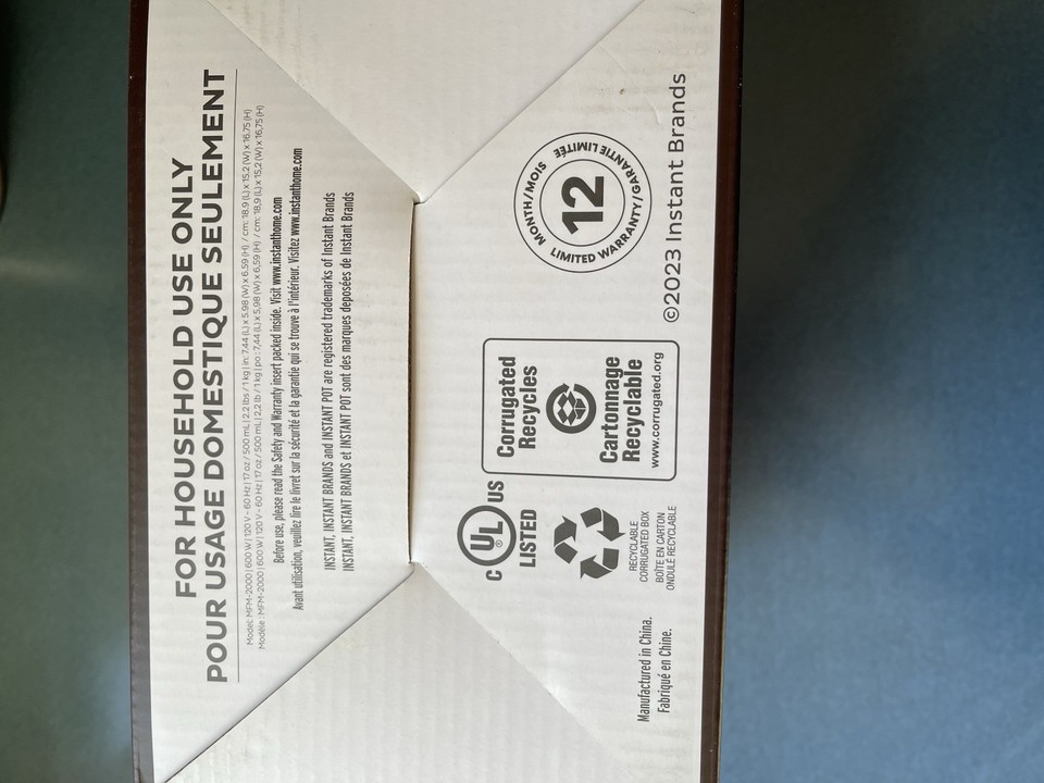 Instant Pot Instant Magic Froth 9-in-1 Electric Milk Steamer and ...