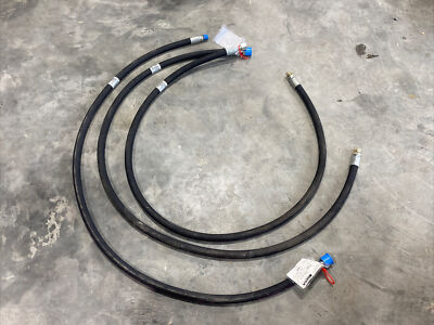 3x CATERPILLAR PUMP HYDRAULIC HOSES FOR H110E S H115E S NEW 591-3826 ...