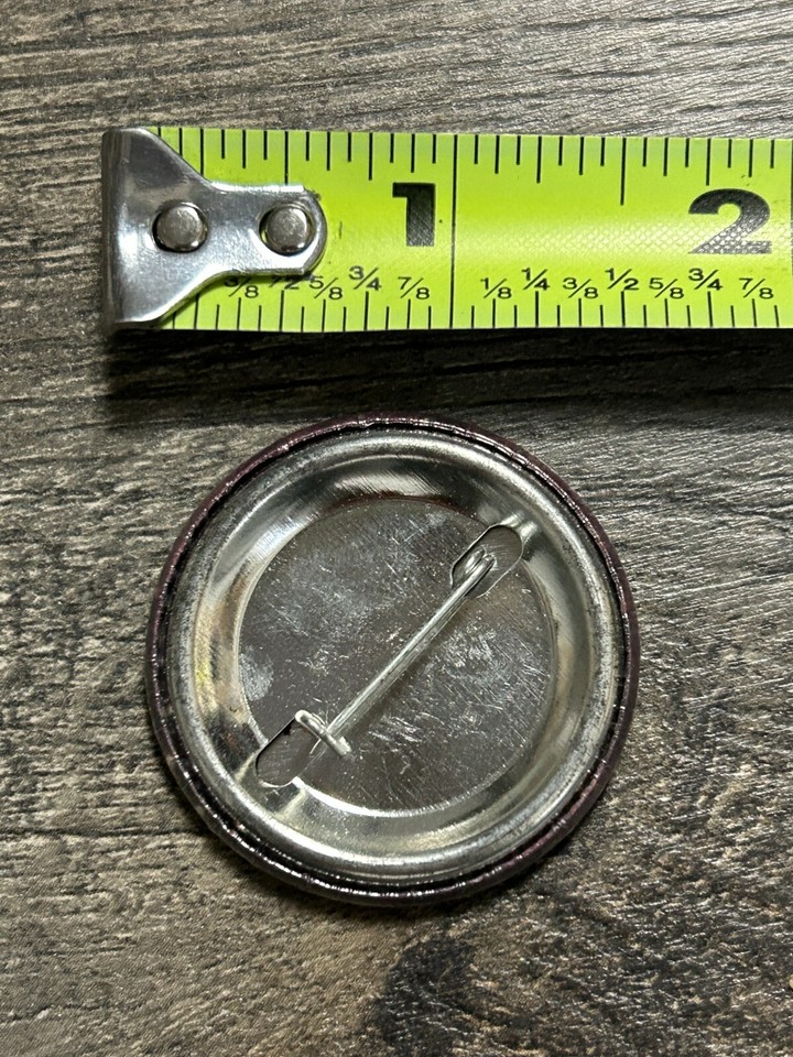 KISS BUTTON Pin Badge Hotter Than Hell Ace Frehley 1 3/8" Vintage Kiss ...