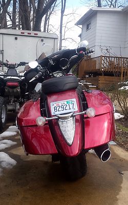 Yamaha Roadliner / Stratoliner Chrome Lay Down license plate kit 2006 ...