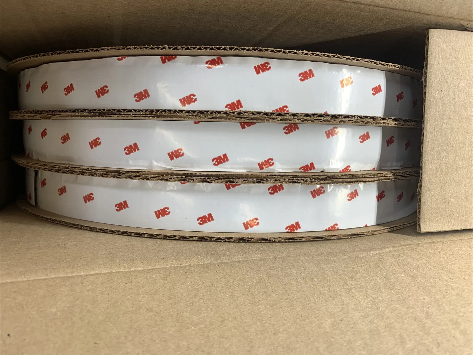 2 Rolls of 3M Black Reclosable Fastener 2" W yd SJ3519FR 7000052227 for ...