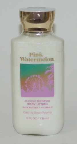 1 NEW BATH & BODY WORKS PINK WATERMELON BODY LOTION CREAM HAND 8OZ SHEA ...