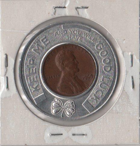 Conshohocken Federal Savings PA - Lucky Penny - Good Luck - Encased ...