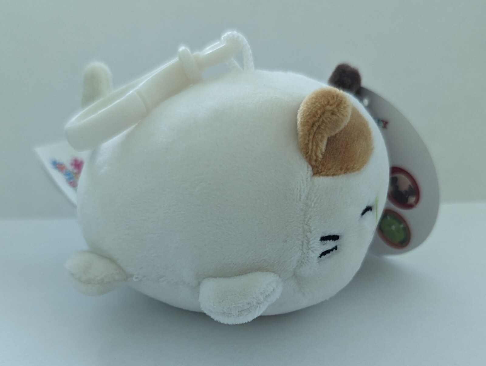 Smoochy Pals Cat Backpack Clip Keychain, Small Stuffed Animal, Soft and ...