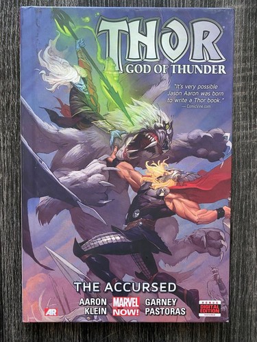 Marvel Comics THOR God of Thunder Vol.3 "The Accursed" HARDBACK Jason ...