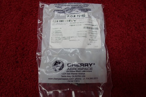 Cherry CHERRYMAX Universal Head Blind Rivets PN CR3253-4-05 | eBay