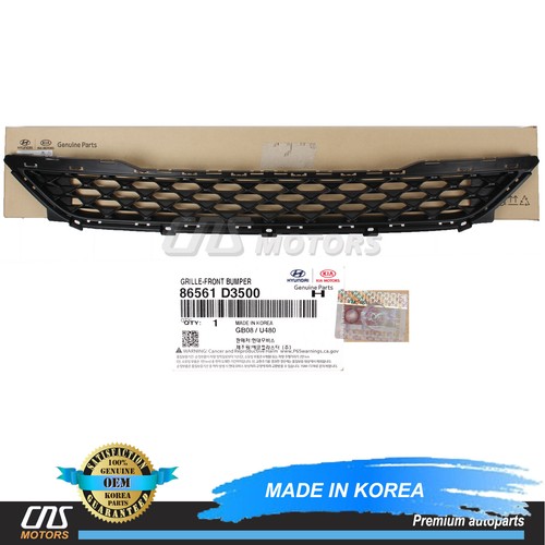 GENUINE Hyundai Tucson 2019-2021 for Front Bumper Lower Grille 86561 ...