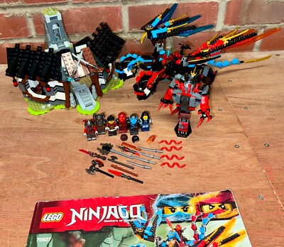 LEGO NINJAGO 70627 - Dragon's Forge - 100% all minifigs and ...