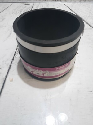 Fernco 1056-44 - 4" x 4" Flexible Pipe Connector Coupling | eBay