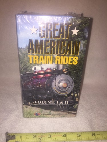 GREAT AMERICAN Train Rides Vol. 1&11 VHS TAPES | eBay