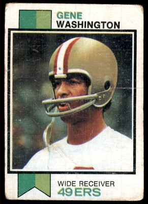 1973 Topps Gene Washington San Francisco 49ers #460 | eBay