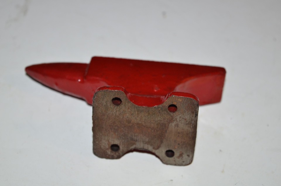 Vtg Mini Anvil PAPERWEIGHT Jewelers CAST IRON Red Made in India | eBay UK